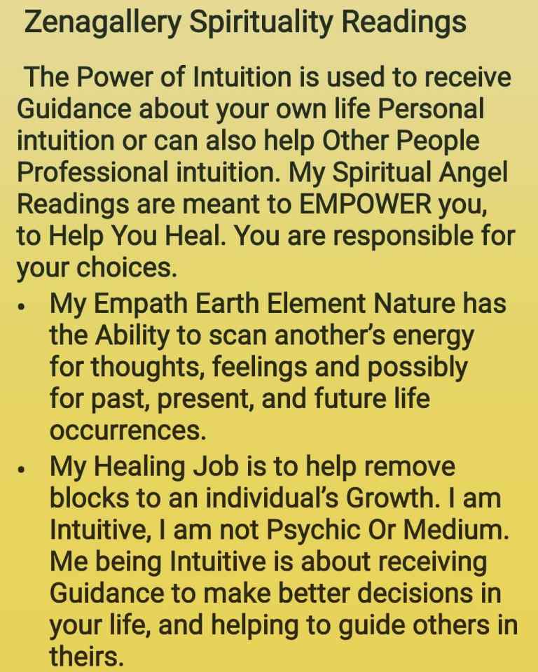 Healingarts-Zenagallery Spirituality,Lightwork Intuitive Readings – ZENA GALLERY